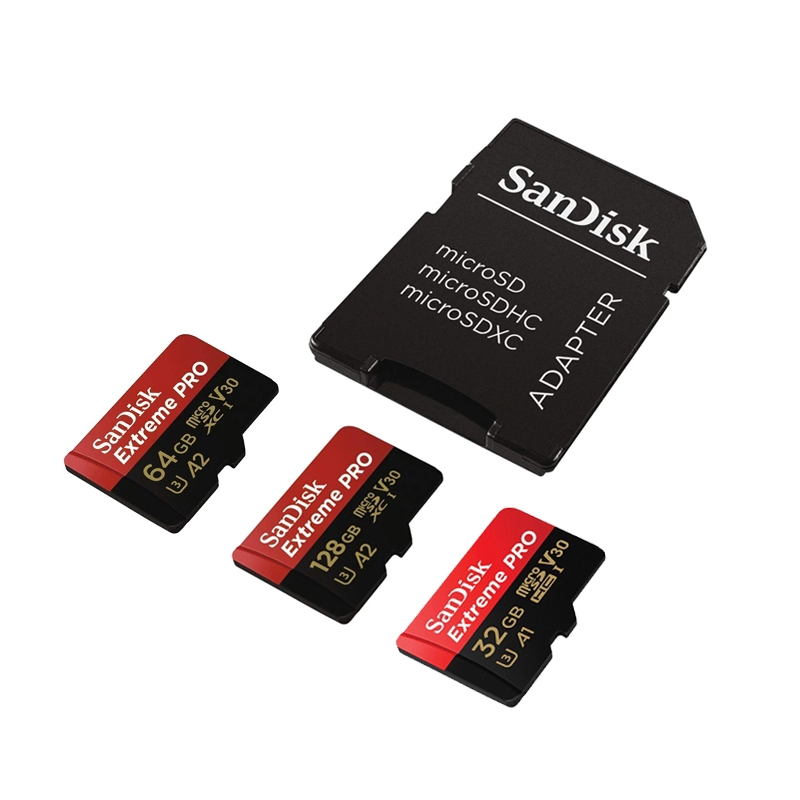 [KHÔNG BOX] Thẻ nhớ MicroSDXC SanDisk Extreme Pro 32GB / 64GB /128GB A2 V30 U3 4K R170MB/s W90MB ...