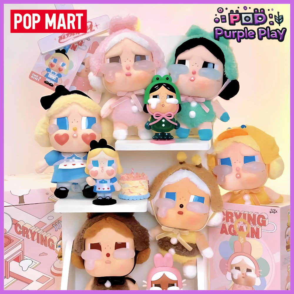 [CÓ SẴN] MÓC KHÓA BÔNG CRYBABY CRYING AGAIN VINYL FACE PLUSH - CHÍNH ...