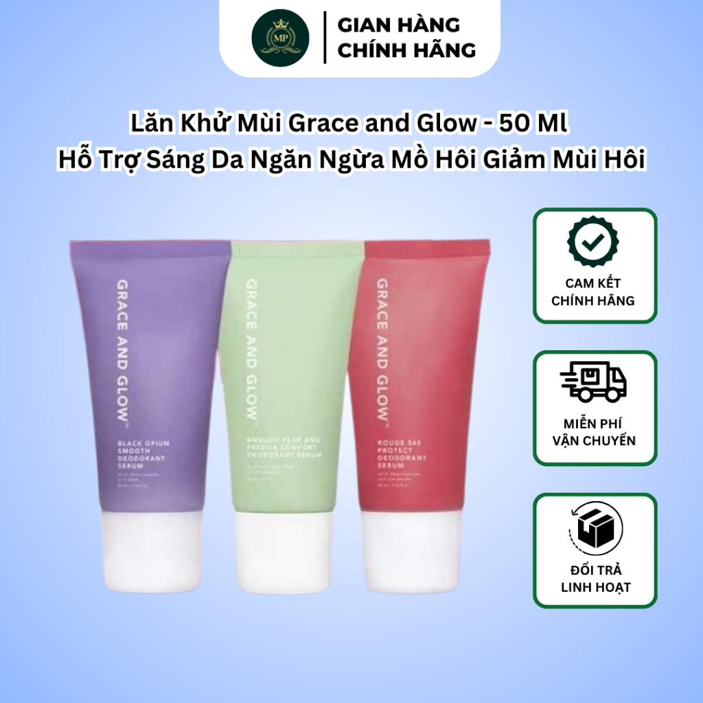 Lăn khử mùi Grace & Glow Black Opium Smooth Deodorant Serum sáng da ...