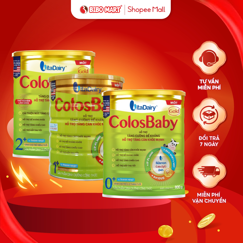 Sữa Công Thức ColosBaby Gold Sữa Vitadairy Tăng Miễn Dịch Tiêu Hóa Tốt ...