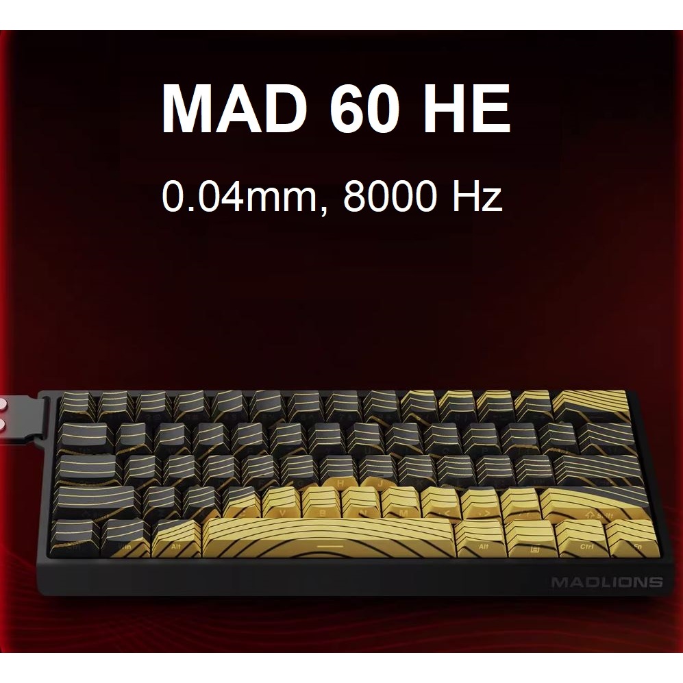 CÓ SẴN_Bàn Phím Cơ Gaming Rapid Trigger MAD60, MAD68 HE- Madlions ...