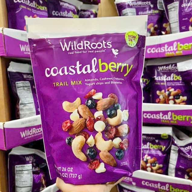 Hạt Trái Cây Tổng Hợp WildRoot's Coastal Berry Trail Mix 737g date mới ...