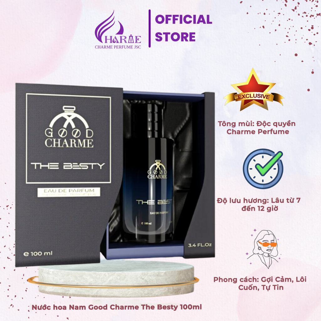 Nước hoa Nam Good Charme The Besty 100ml | Shopee Việt Nam