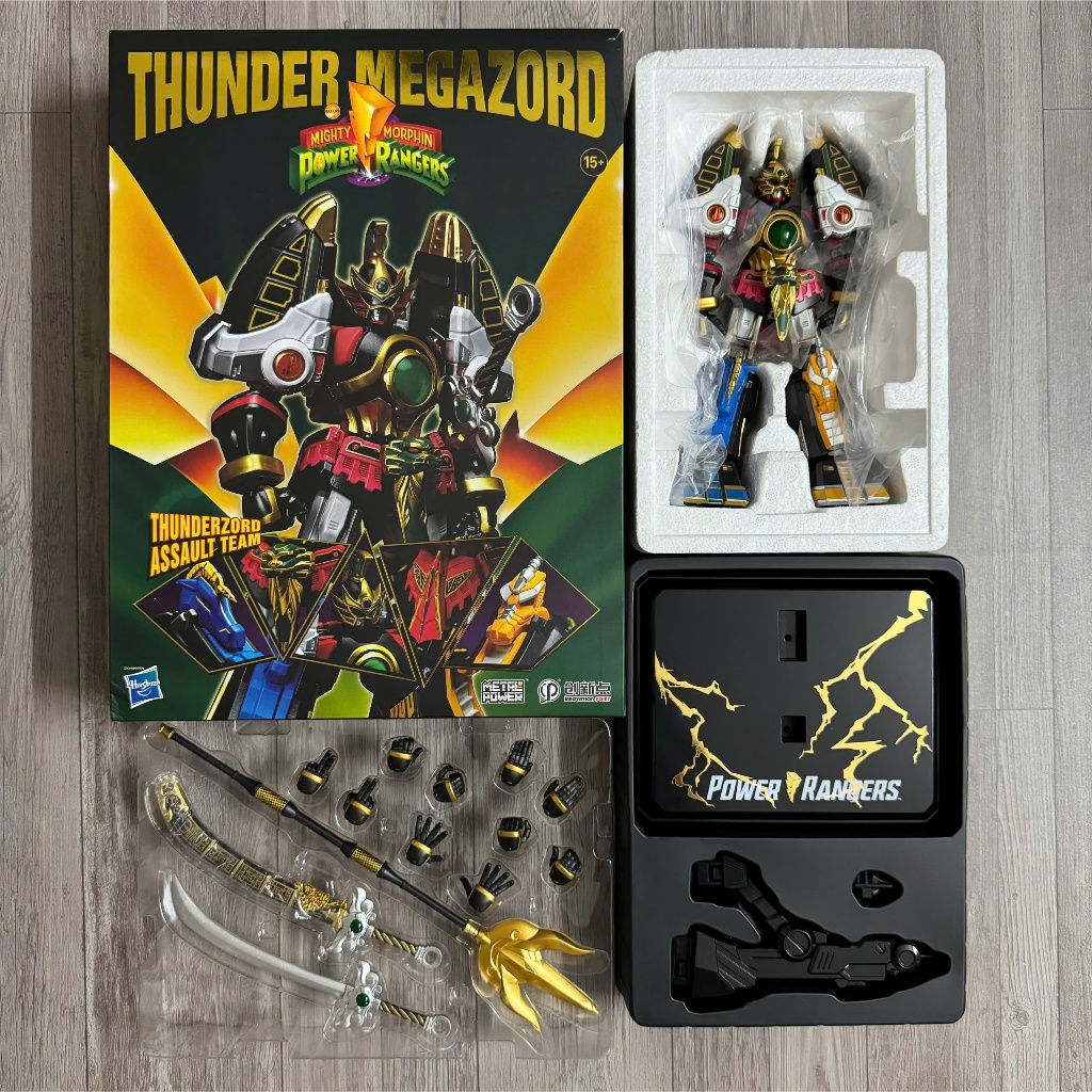 Mô hình Siêu nhân Thunder Megazord | Innovation Point Metal Power ...