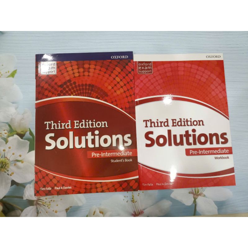 Sách Solutions Pre_Intermediate 3rd edition (combo 2cuốn) | Shopee Việt Nam