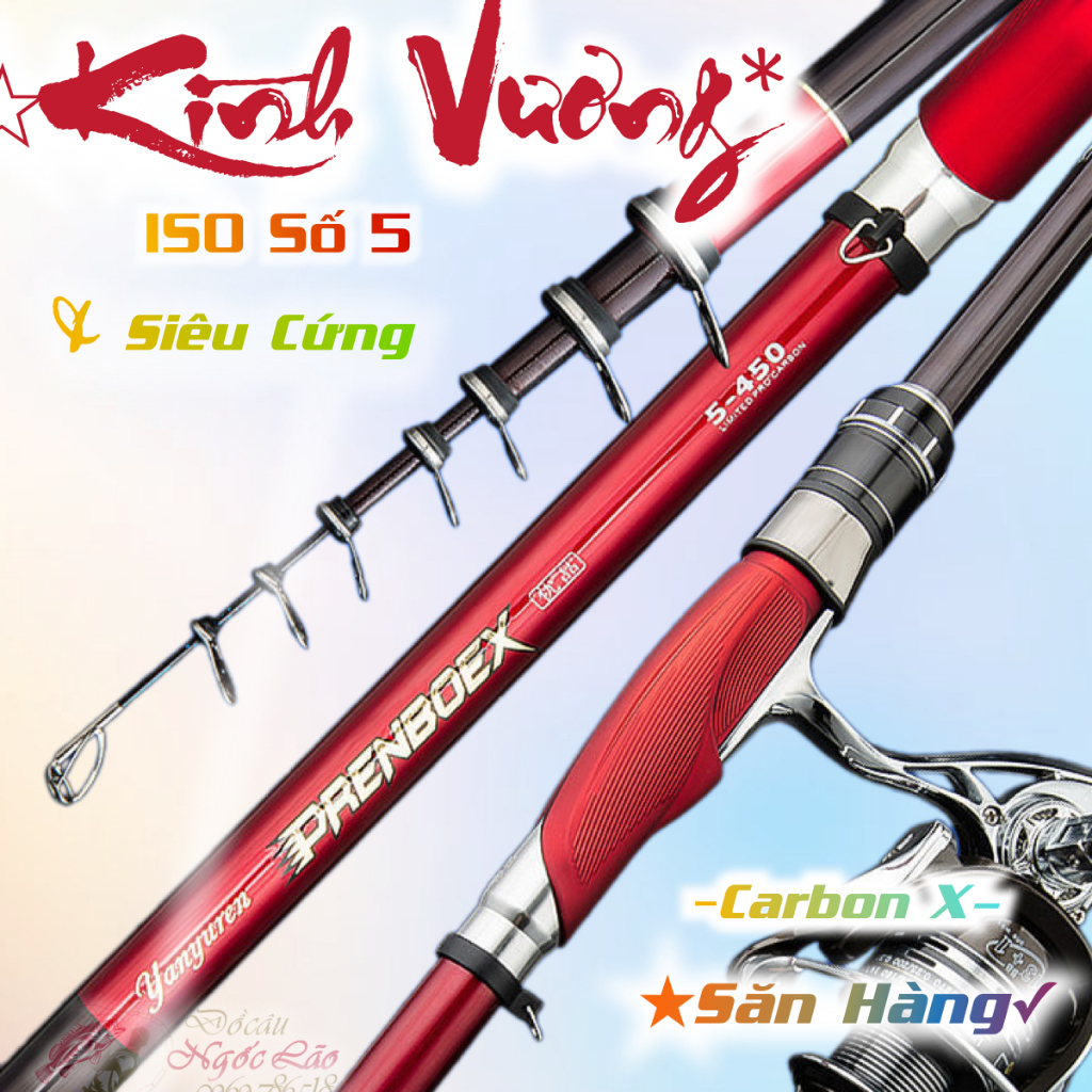 CẦN CÂU ISO TỐT NHẤT - Hàng Chính Hãng Cao Cấp - Chất liệu Carbon Hyper ...