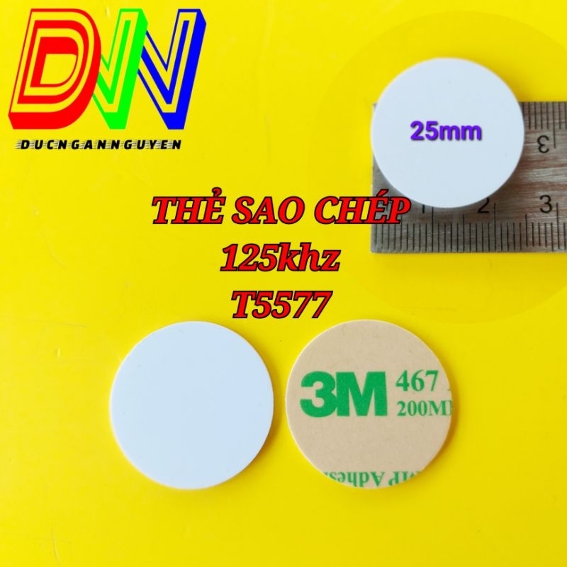 [Epoxy T5577 Tag Rewritable] Thẻ Từ RFID 125Khz Copy Sao Chép Đọc Ghi ...