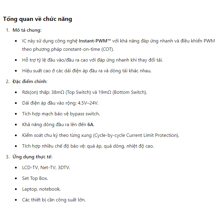 File .RAR phân tích SY8386RHC ic nguồn trên bo mạch - datasheet, tổng ...