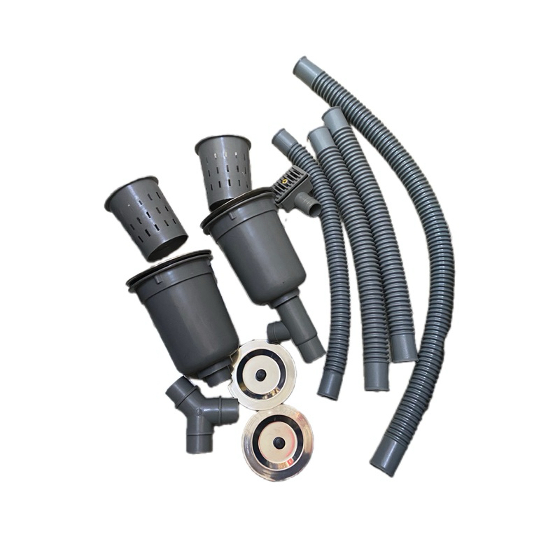 Bộ xiphong xã bồn rửa chén bằng nhựa 1 hộc, 2 hộc, 1 hộc có tràn. Nhựa ...