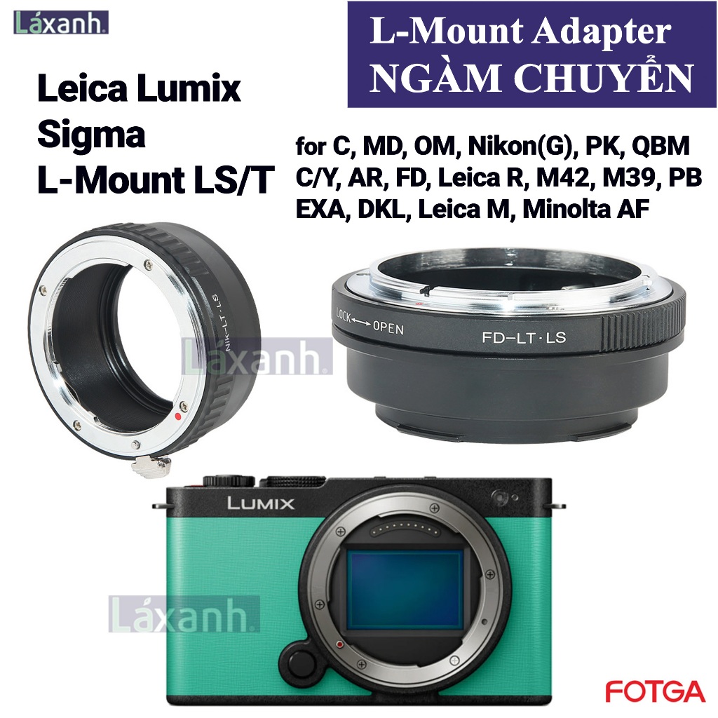 L Mount adapter Leica Pana Lumix Sigma mount L LS LT - Ngàm chuyển cho ...