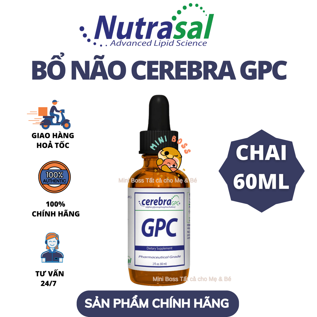 [CHÍNH HÃNG-BAY AIR] Cerebra GPC chai 60ml | Shopee Việt Nam