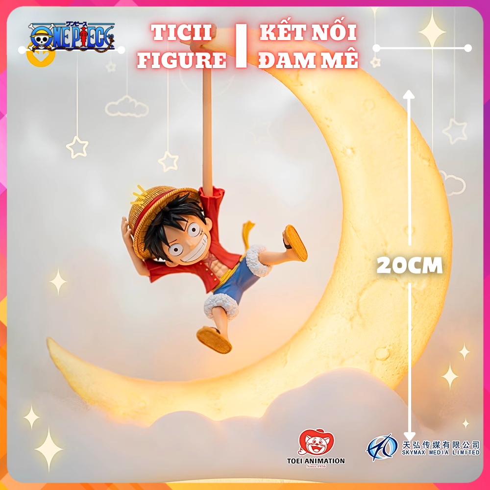 (Có sẵn) Mô hình One Piece đèn ngủ Luffy Night Light - Happy Life siêu ...