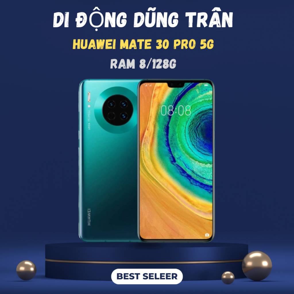 điện thoại huawei mate 30 pro 5G máy đẹp nguyên zin bản nội địa 2 sim ram 8/128g chụp hình siêu ...