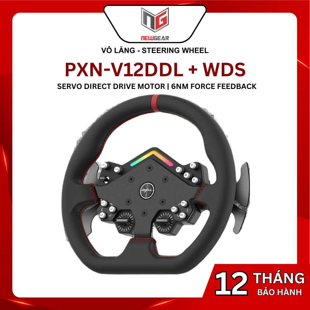 Vô Lăng PXN V12lite Steering Wheel Sim Racing Wheel – Đua Xe Sim, Công ...