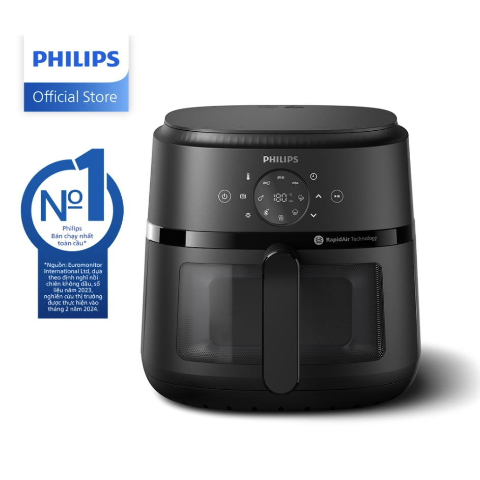 [Livestream] Nồi Chiên Không Dầu Điện Tử Philips NA220/00 4.2 lít ...