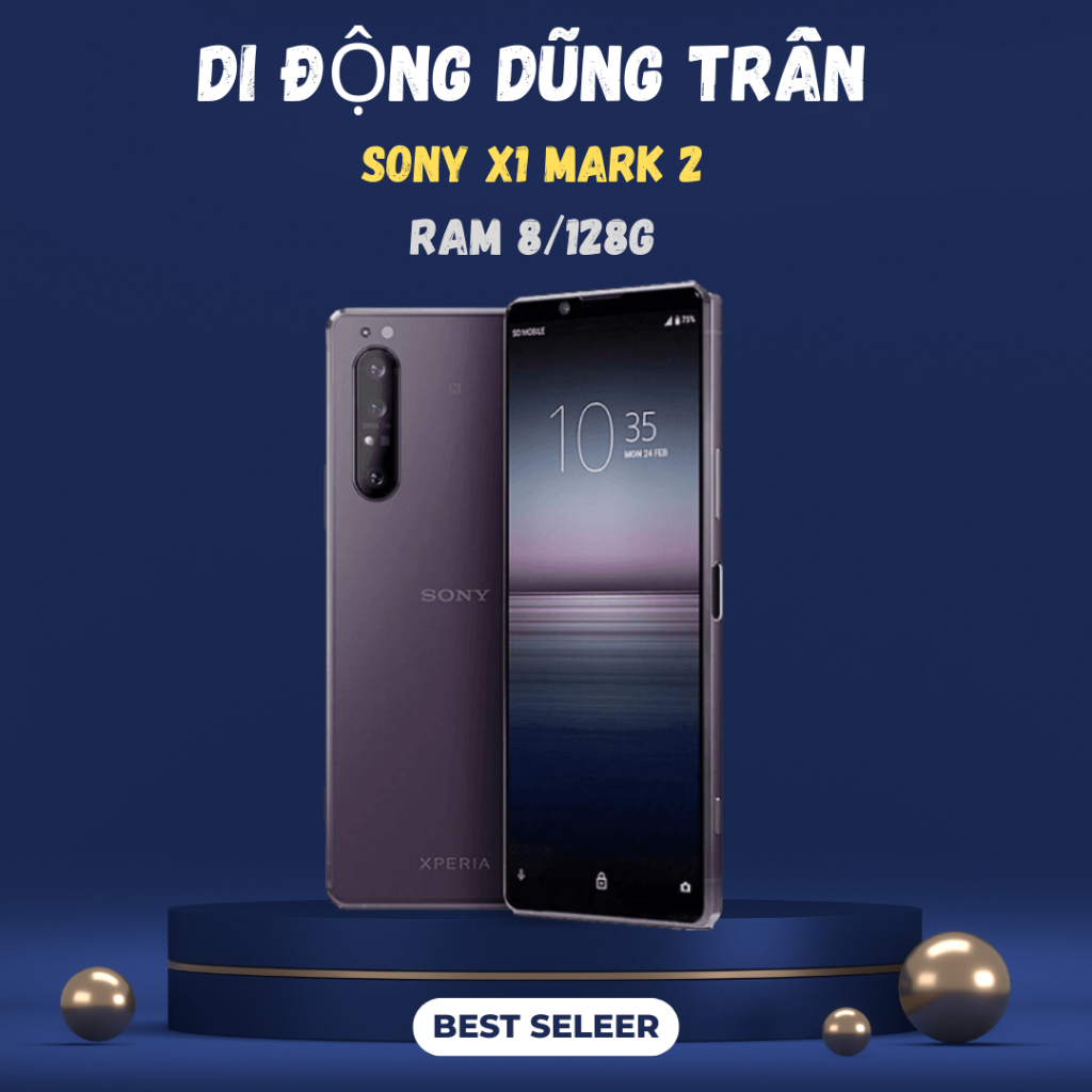 Điện thoại Sony X1 Mark 2 Nhật 1 sim RAM 8/128gb MÁY ĐẸP NGUYÊN ZIN ...