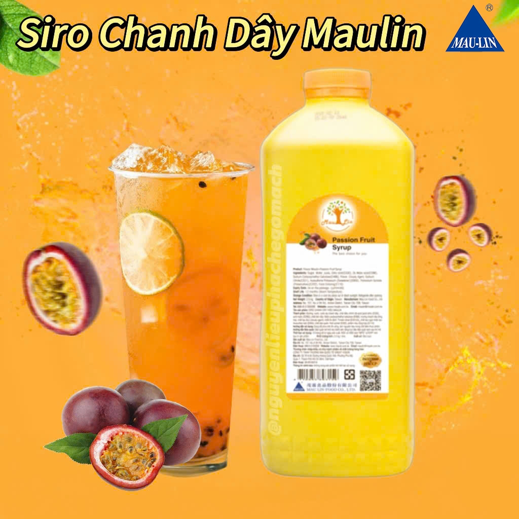 Siro Maulin Chanh Dây - Maulin Passion Syrup 2.5kg | Shopee Việt Nam