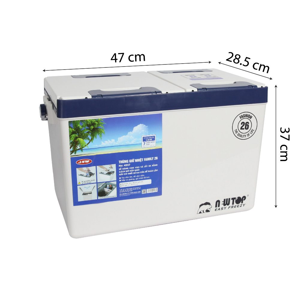 Thùng Giữ Nhiệt Family 14L 20L 26L Nhựa Song Long | Shopee Việt Nam