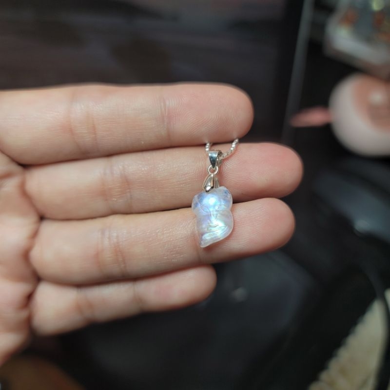 Charm hồ ly Moonstone Ấn | Shopee Việt Nam