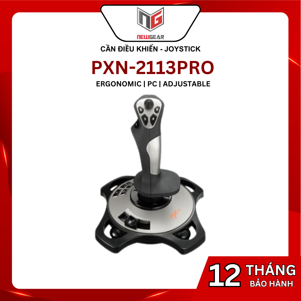 PXN 2113 Thunder Pro Joystick USB – Trải Nghiệm Bay Mượt Mà và Chân ...