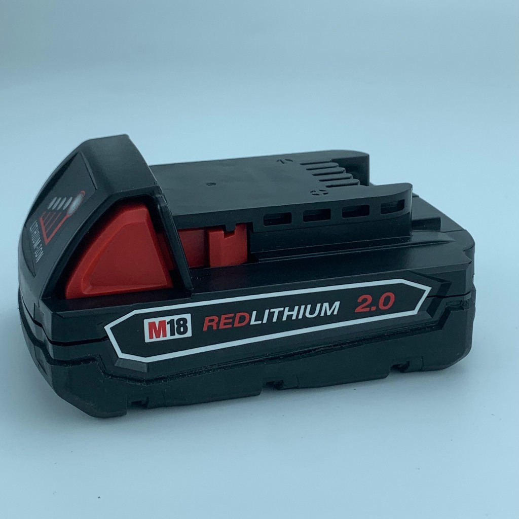 Vỏ mạch pin Milwaukee m18 2.5ah 5 cell 18650 nhận sạc zin có tem đẹp ...