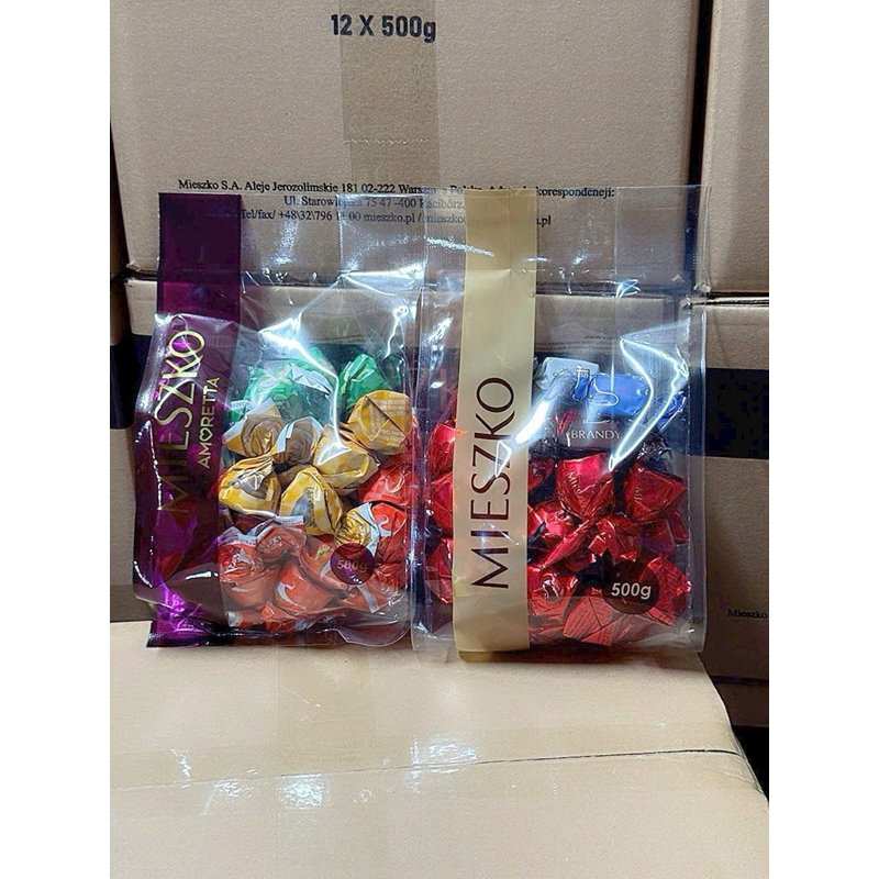 KẸO SOCOLA MIESZKO nhân chẻrry Nga (500g) | Shopee Việt Nam