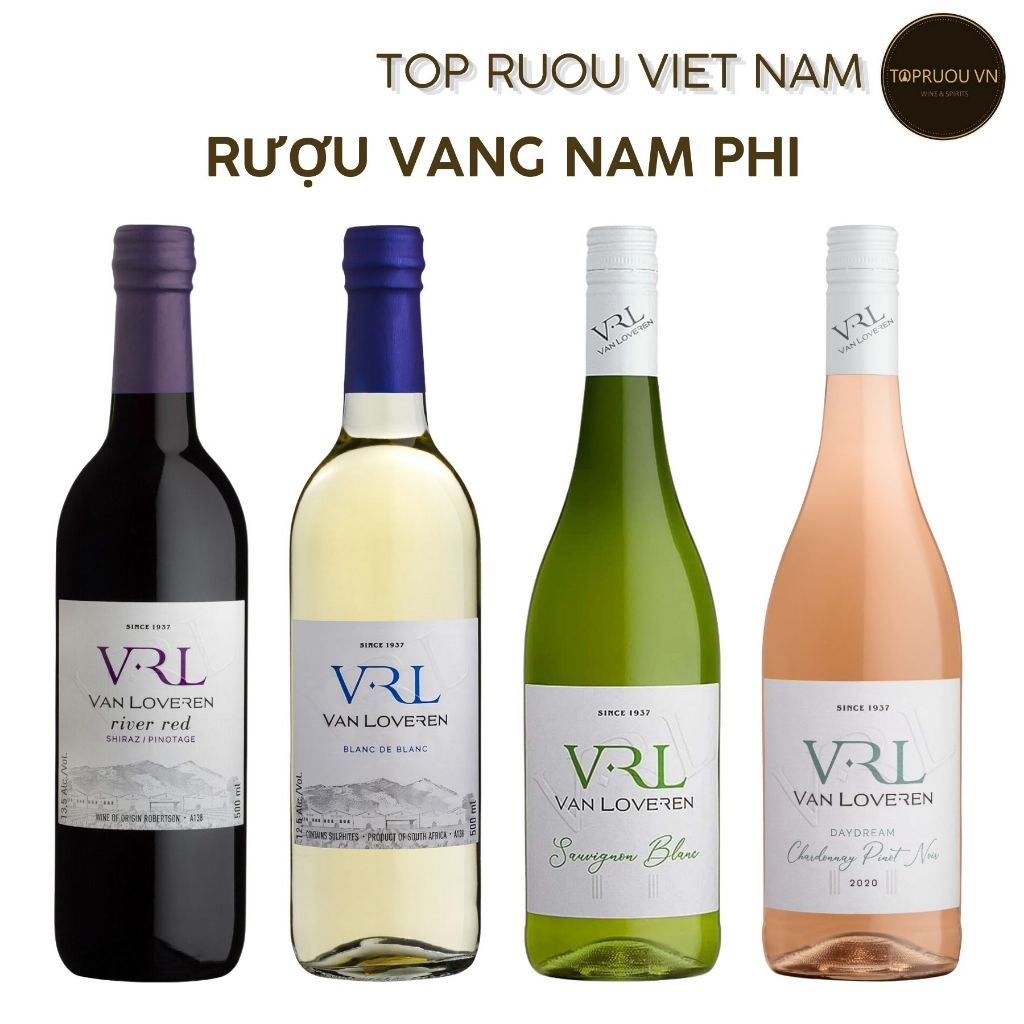 [Top Rượu VN] Rượu Vang Van Loveren - Nam Phi - 12 - 14 Độ - 750ml ...