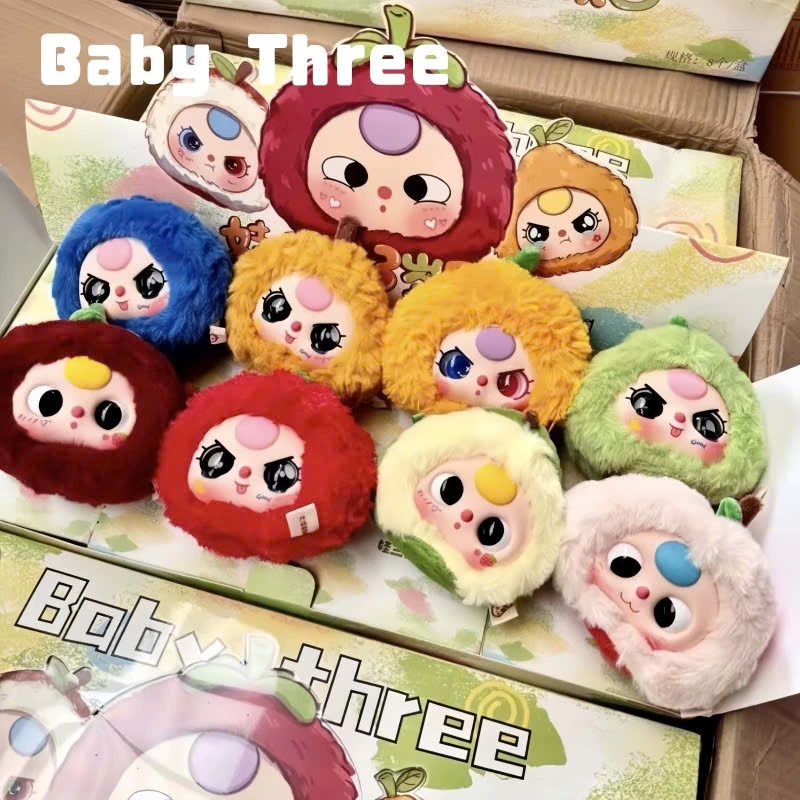 Đồ Chơi Hộp Mù Blind Box Búp Bê Baby Three Hoa Qủa Trái Cây v3 Bé Ba ...