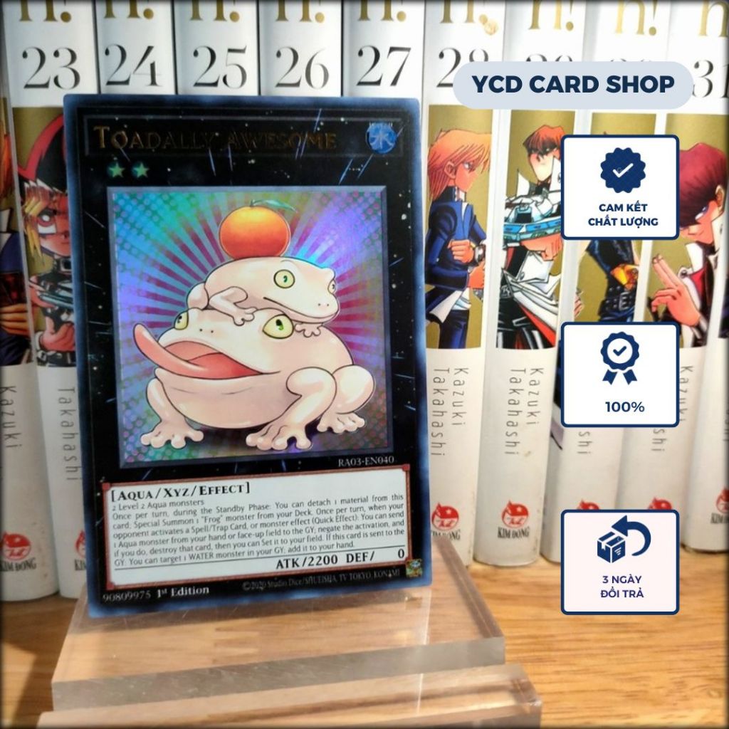 [YCDcardgame] Thẻ Bài Yugioh Chính Hãng Toadally Awesome - RA03 ...