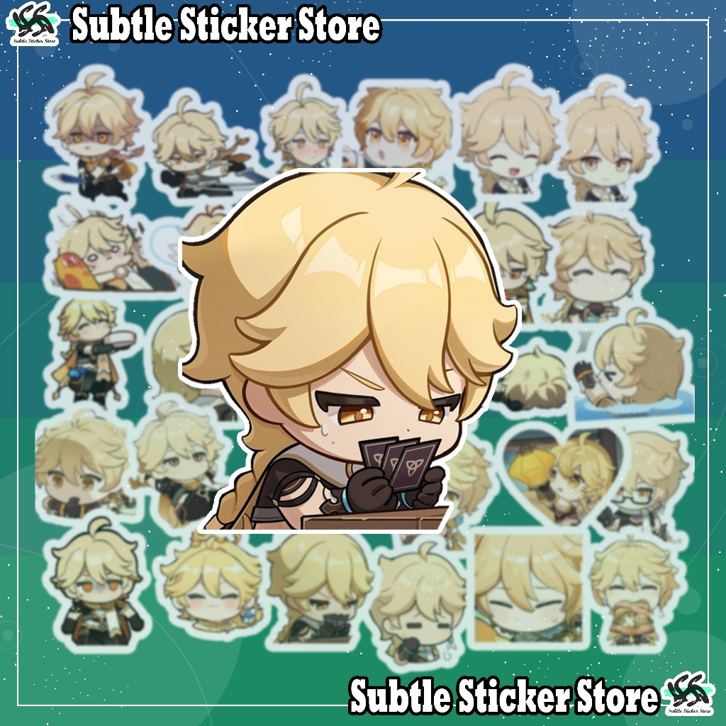 [Genshin Impact] - Set 10/15/20/30 Sticker Aether- Nhà lữ hành game ...
