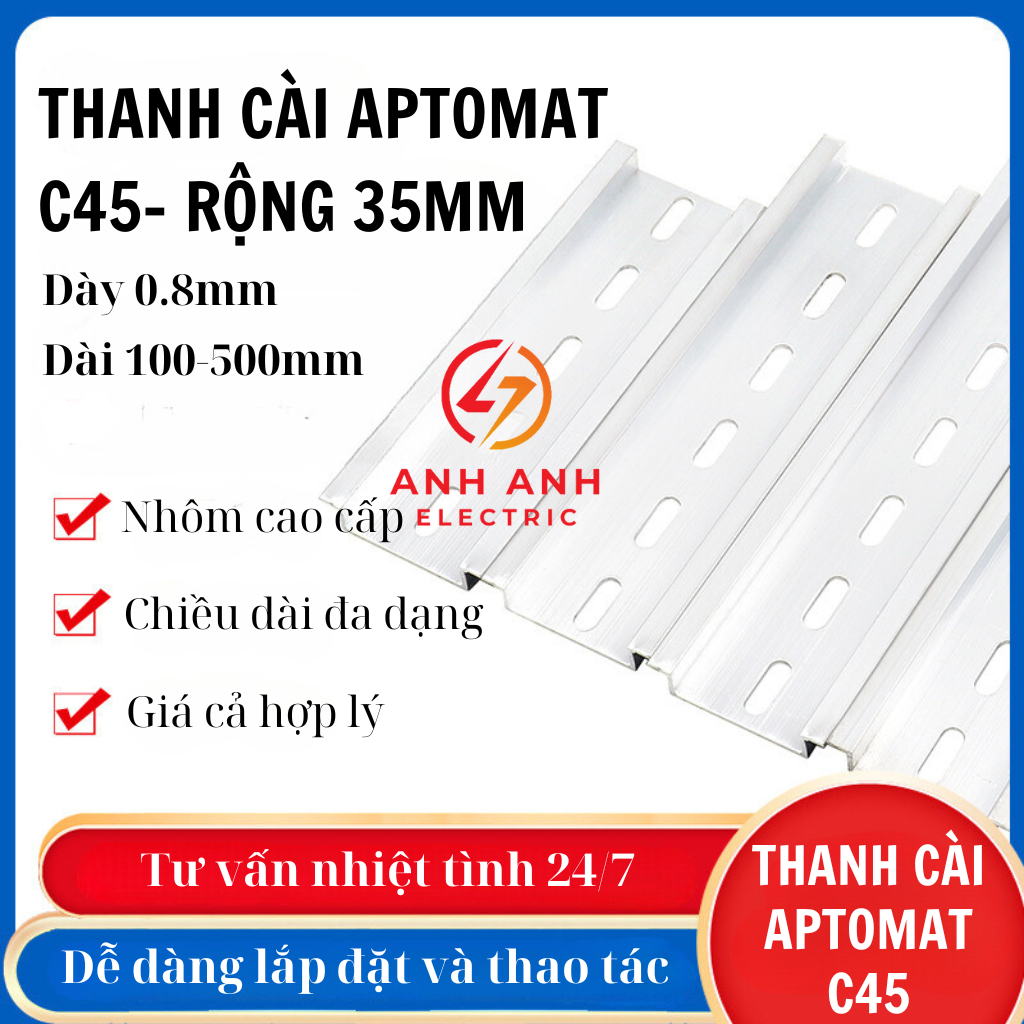Thanh cài aptomat, thanh gài aptomat, thanh cài atomat | Shopee Việt Nam