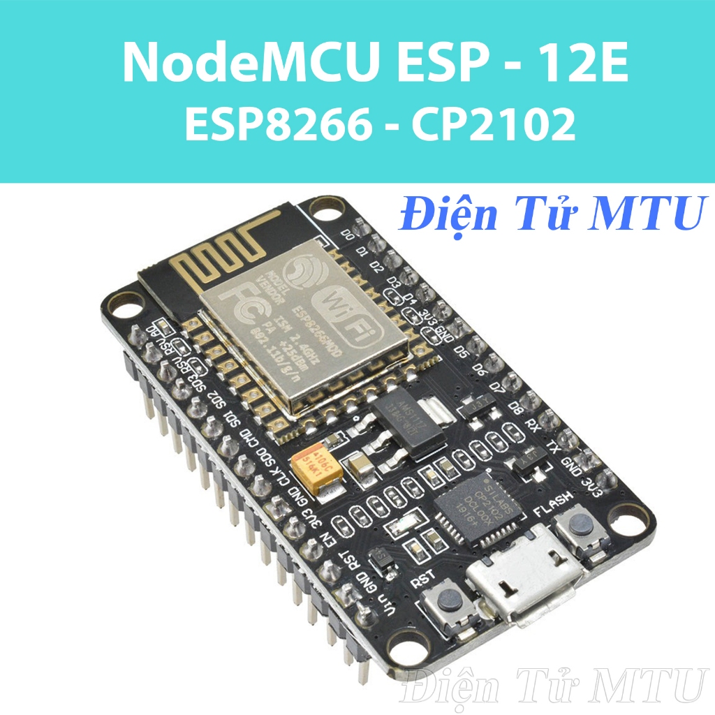Kit RF Thu Phát Wifi ESP8266 NodeMCU Lua CP2102 | Shopee Việt Nam