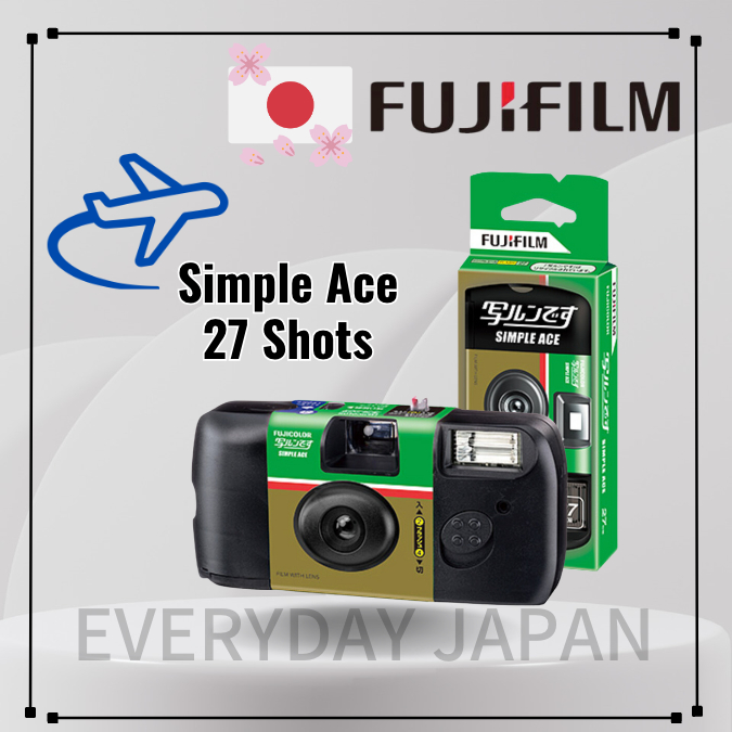 FUJIFILM Máy Ảnh Simple Ace 27 Shots Disposable Camera [DIRECT FROM ...
