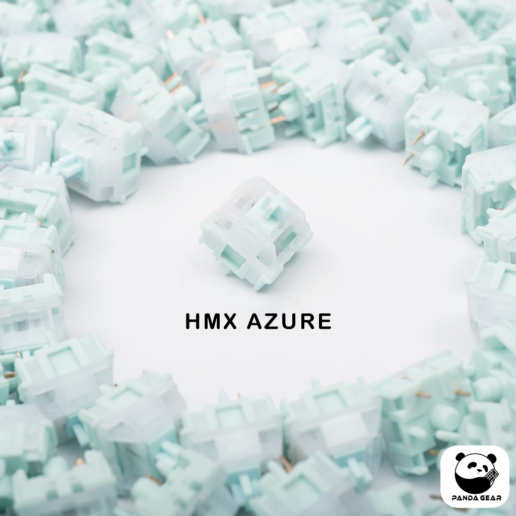 Switch HMX Azure linear 45g prelubed công tắc bàn phím cơ HMX Azure | Shopee Việt Nam