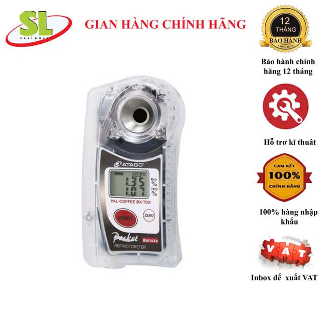 Máy đo Brix Và TDS cà phê Pal Coffee Atago Nhật Bản | Shopee Việt Nam
