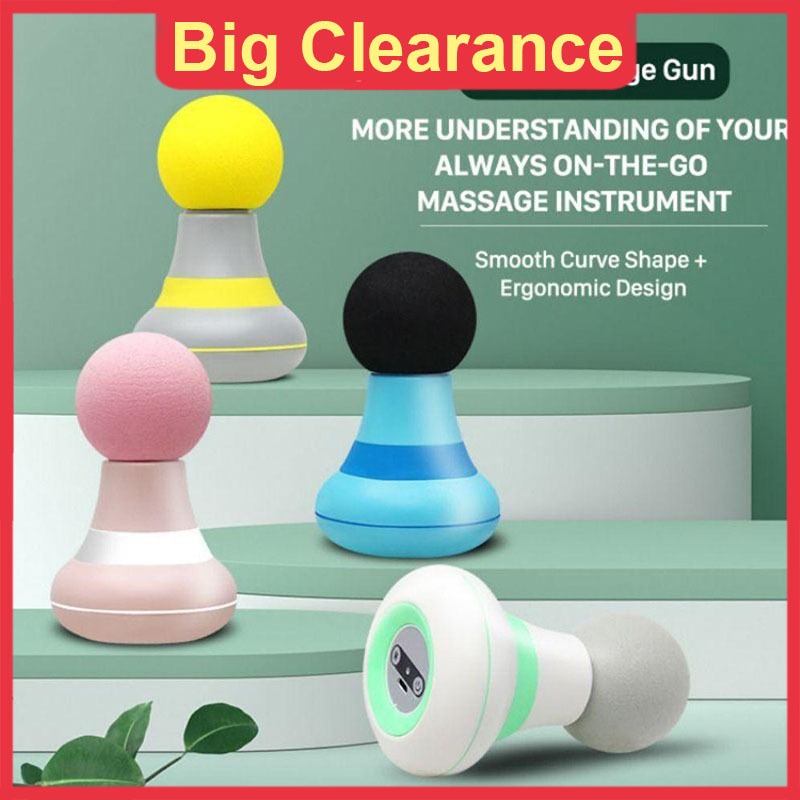 Máy Mát Xa Mini Cầm Tay Sạc USB 6 Tốc Độ Rung Động Cơ Chế Độ Rung Giúp ...