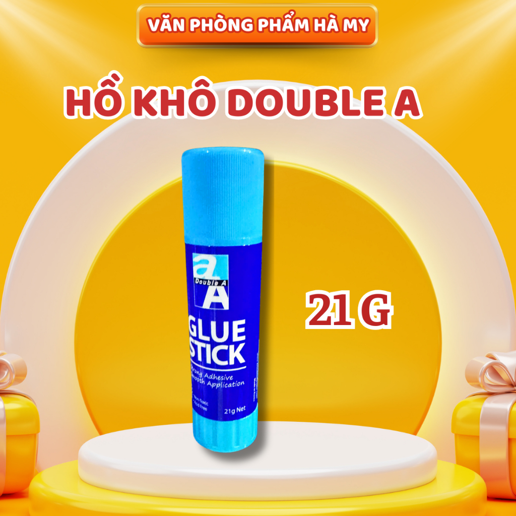 Hộp 12 Chai Keo Hồ Khô Double A 8G/21G - Hồ khô chính hãng | Shopee ...