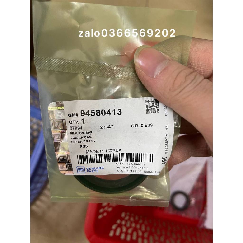 phớt đầu trục cam lacetti cruze nubira GM 94580413 chính hãng | Shopee ...