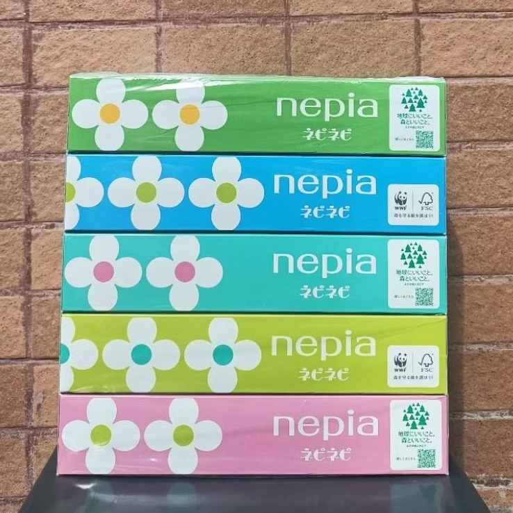 Set 5 Hộp Giấy Ăn Nepia 2 Lớp Dai Mịn Không Bụi Nhật Bản | Shopee Việt Nam