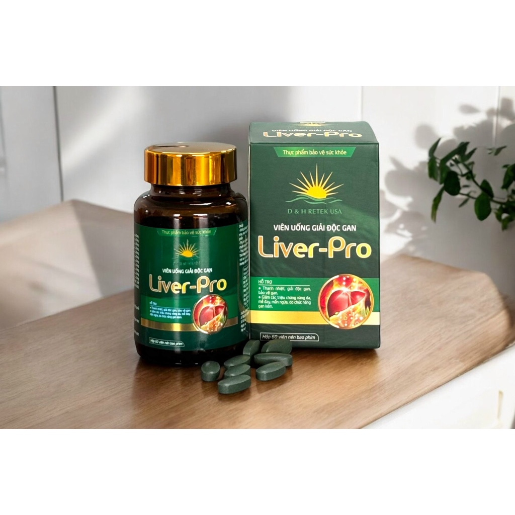 Viên uống bảo vệ gan LIVER PRO ( hộp 60 viên ) | Shopee Việt Nam