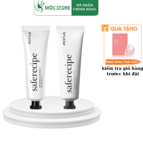 Kem chống nắng vật lý Pestlo Safe Recipe Sun Essence 15ml/50ml | Shopee ...