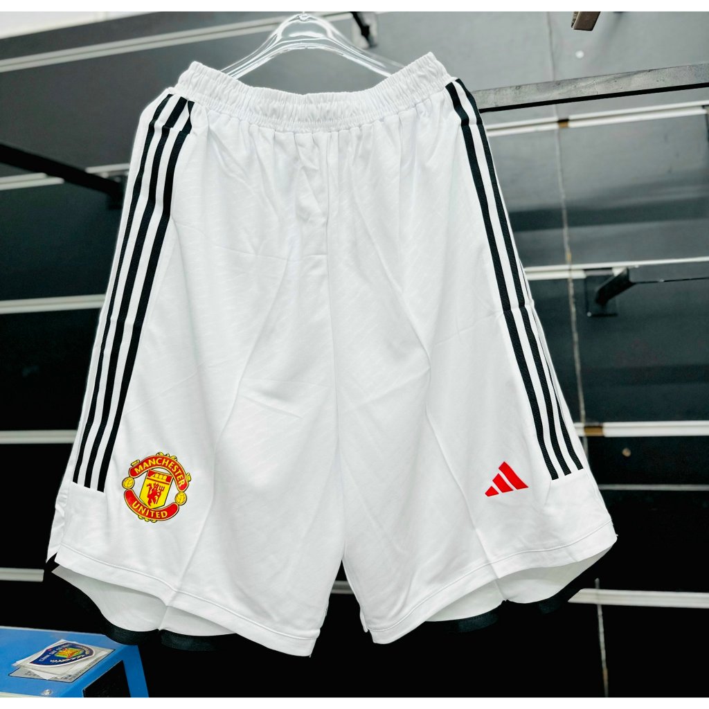 Quần đùi bóng đá Player clb Manchester United MU 23/24 Logo cao su non ...