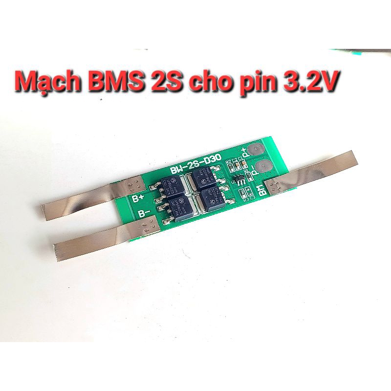 Mạch BMS 2S cho pin 3.2V (6.4v) dòng tải 20A | Shopee Việt Nam
