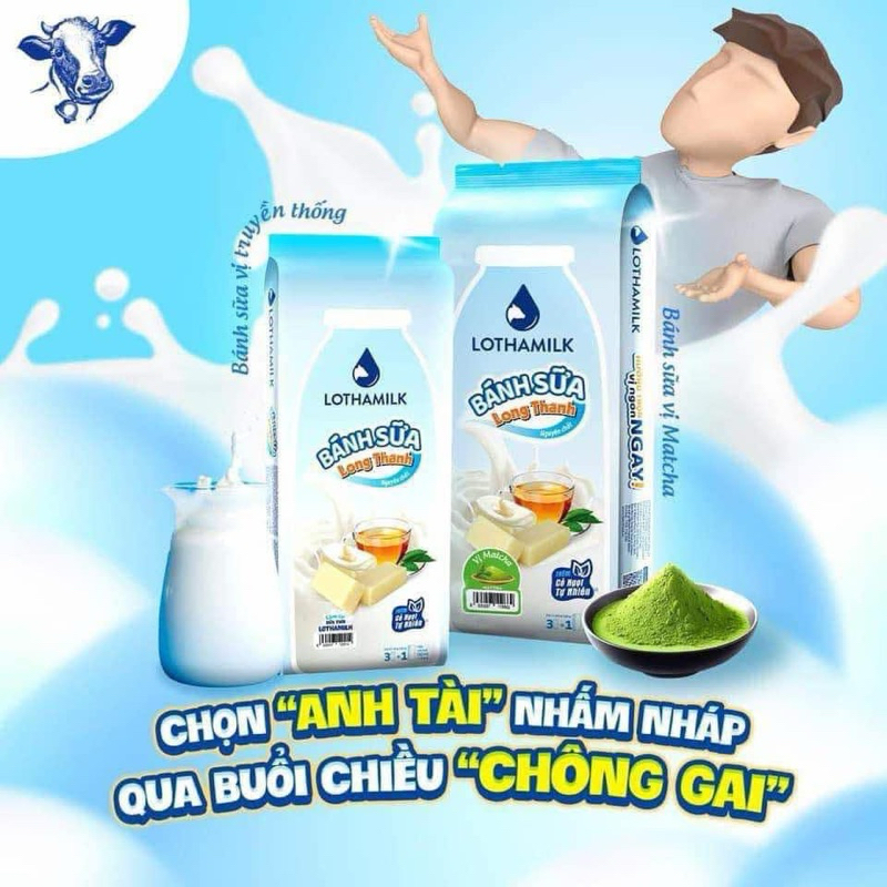 Bánh sữa Lothamilk hương vị Matcha 140g | Shopee Việt Nam