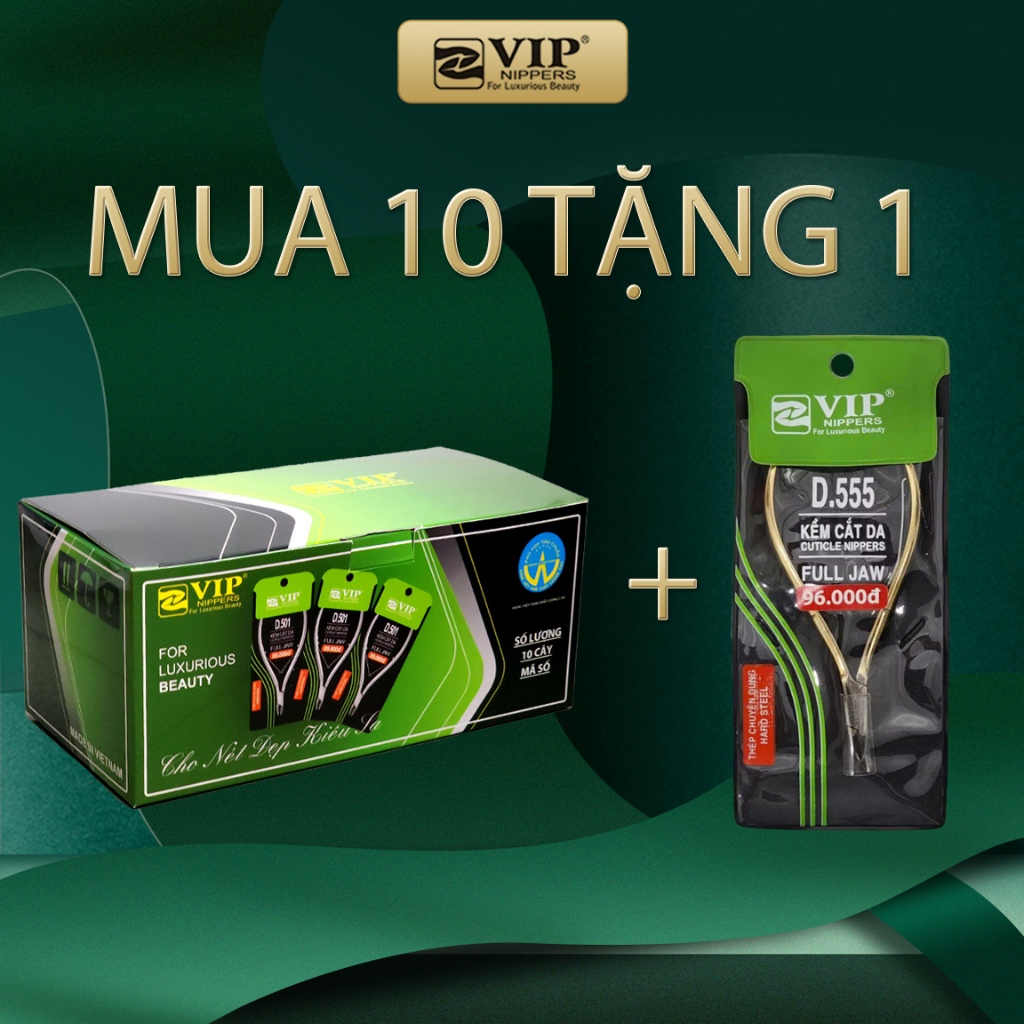 (COMBO) 10 Cây Kềm Tặng 1 Cây, Kềm Cắt Da VIP D-555, D-501, D-18, D-205 (Thép Chuyên Dùng ...
