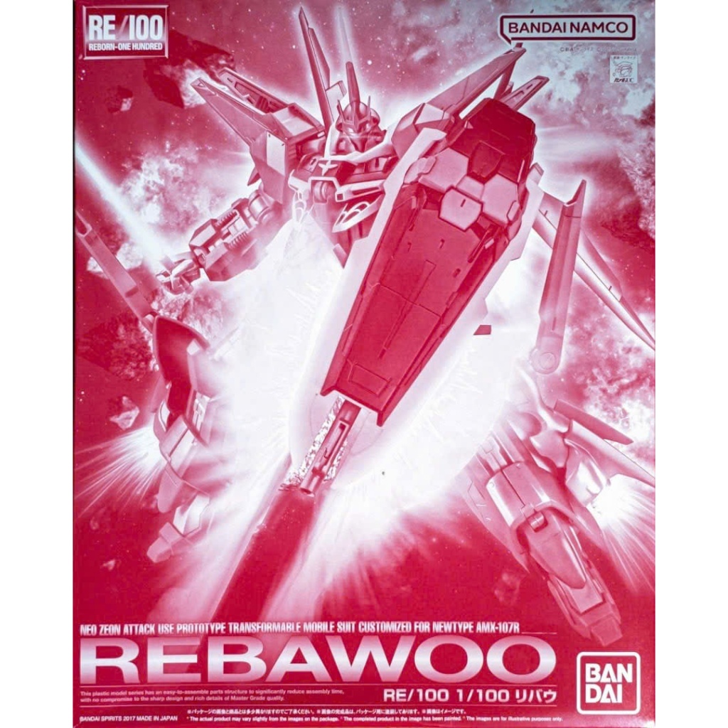 [CÓ SẴN] Mô Hình Lắp Ráp RE 1/100 Rebawoo P-BANDAI | Shopee Việt Nam