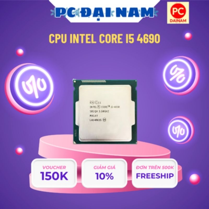 CPU Intel Core i5 4690 bảo hành 3 tháng. | Shopee Việt Nam