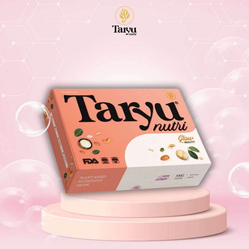 SỮA HẠT TARYU NUTRI - LỰA CHỌN HOÀN HẢO CHO PHÁI ĐẸP (HỘP 20 GÓI MÀU ...
