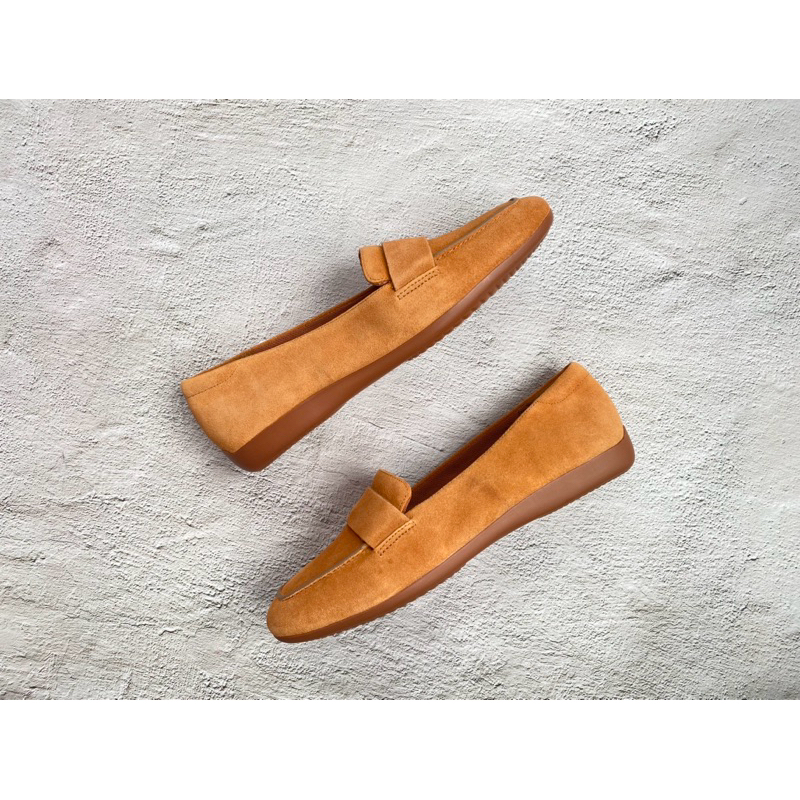 Giày moca da lộn nâu bò xuất xịn | Shopee Việt Nam
