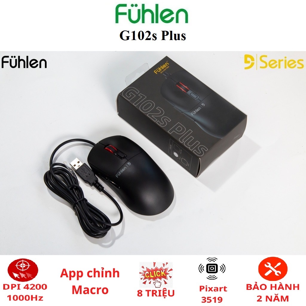 Chuột Gaming Fuhlen X102S - G102S Plus - L102- Hàng Chính Hãng Ninza BH ...